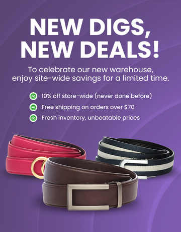 Belts Without Holes. Anson Belt & Buckle offers micro-adjustable ...