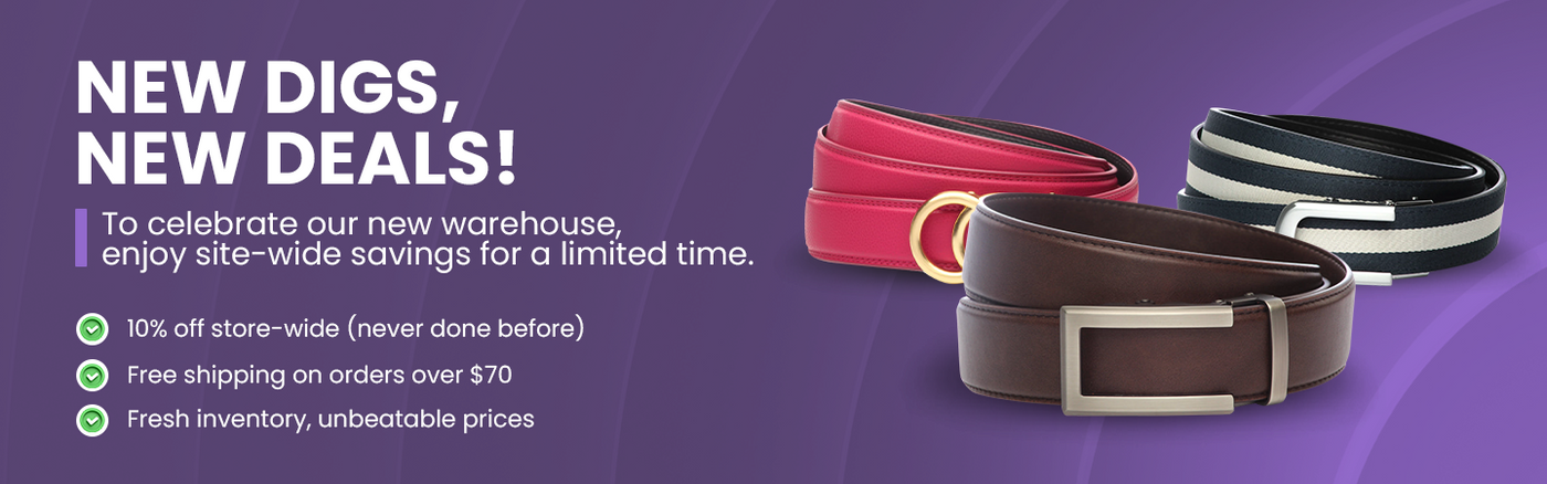 Belts Without Holes. Anson Belt & Buckle offers micro-adjustable ...